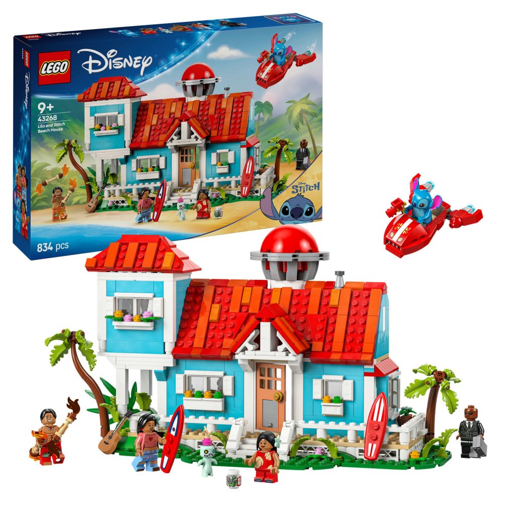 LEGO® Disney 43268 Lilo och Stitch strandhus - LEGO Disney - SkaViLeka