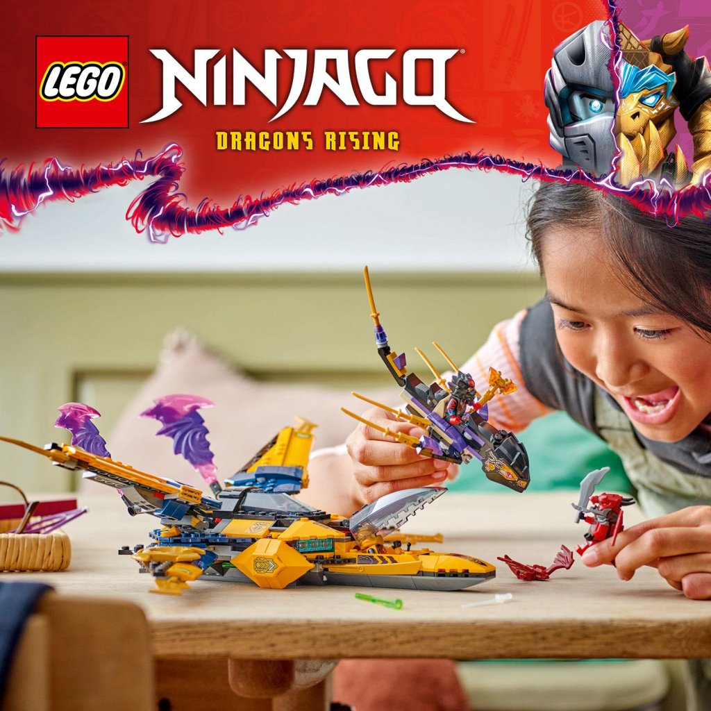 LEGO® NINJAGO 71833 Ras och Arins superstormplan - LEGO Ninjago - SKAVILEKA